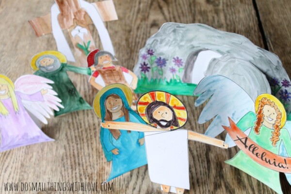 Easter Resurrection Set (Free Printable) | Catholic Sprouts