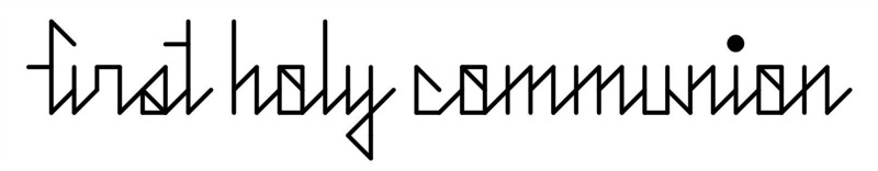 First Holy Communion Lettering 2 | Catholic Sprouts