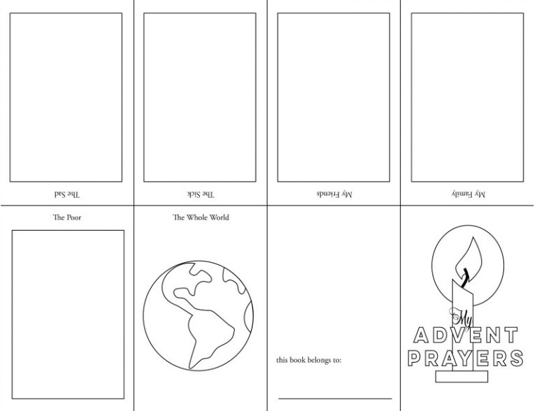 My Advent Prayers: Free Printable Booklet for Children | Catholic Sprouts