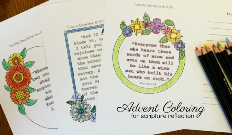 Advent Coloring Pages | Catholic Sprouts