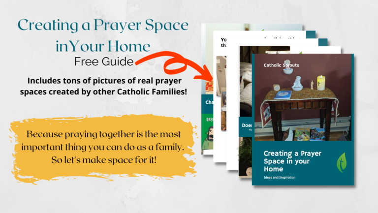 Set Up a Prayer Space inYour Home | Catholic Sprouts