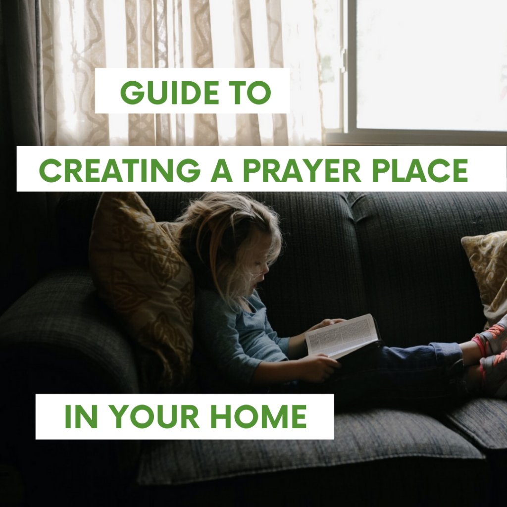Prayer Space in your Home | Catholic Sprouts