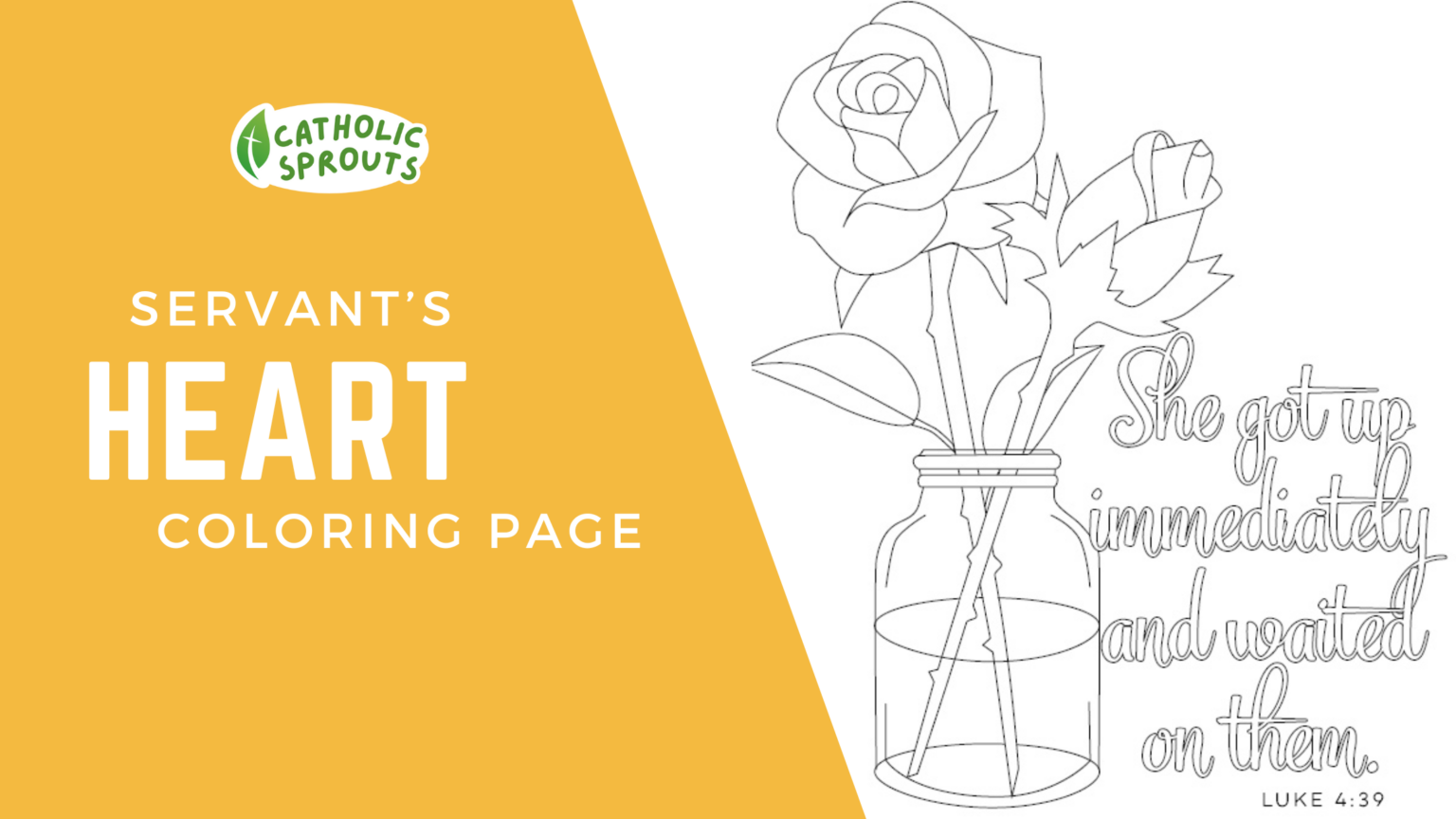 COLORING PAGES | Catholic Sprouts