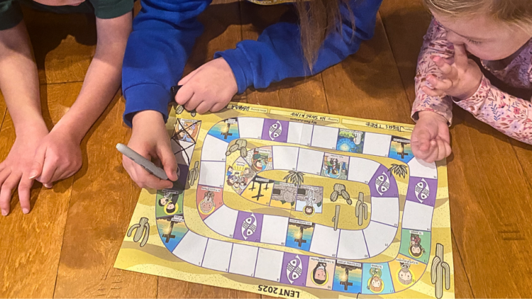 Free Lenten Map for Catholic Kids | Catholic Sprouts